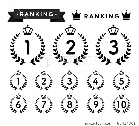 Ranking icon set / rank / illustration - Stock Illustration [66414361 ...