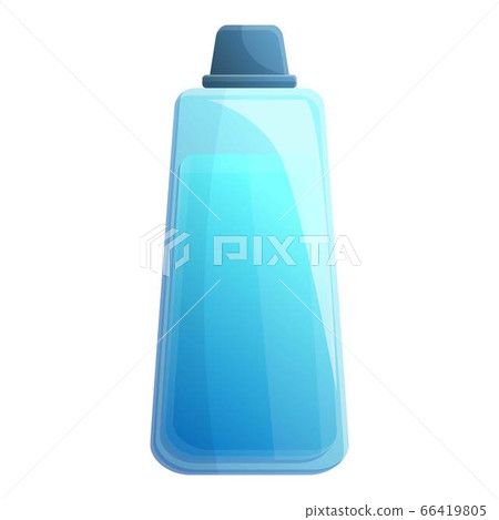 Cleaner plastic liquid icon, cartoon style - Stock Illustration ...