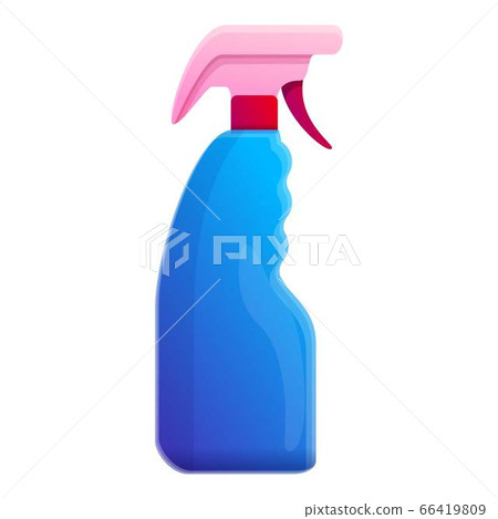 Cleaner spray icon, cartoon style - Stock Illustration [66419809] - PIXTA