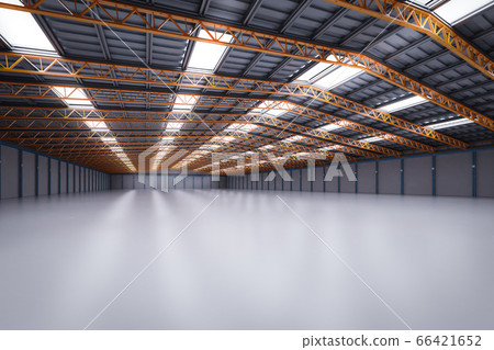 Interior empty factory - Stock Illustration [66421652] - PIXTA