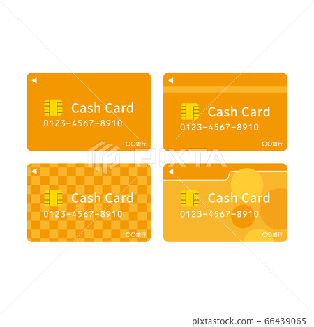 Yellow cash card image illustration - Stock Illustration [66439065] - PIXTA