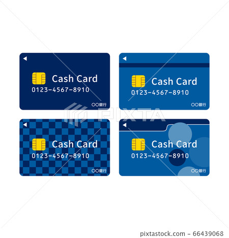 Blue cash card image illustration - Stock Illustration [66439068] - PIXTA