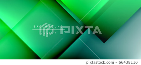 Square shapes composition, fluid gradient... - Stock Illustration ...