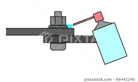 Lubricant spray for bolts - Stock Illustration [66442240] - PIXTA