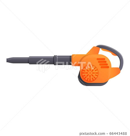 Leaf blower icon, cartoon style - Stock Illustration [66443488] - PIXTA