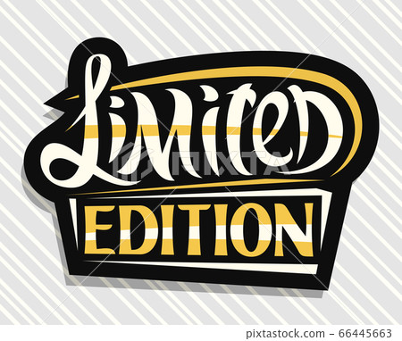 Vector logo for Limited Edition Product - Stock Illustration [66445663 ...