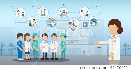 Medical service concept - Stock Illustration [66450491] - PIXTA