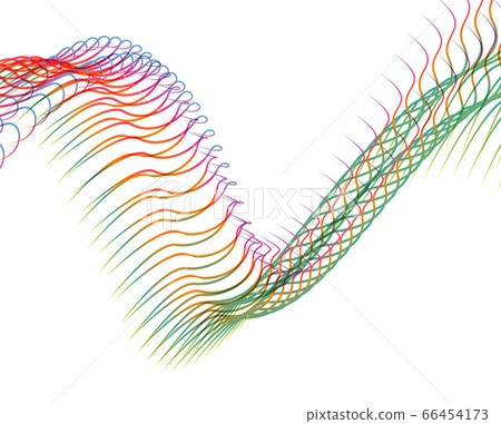 Abstract background blend wave line design for... - Stock Illustration ...