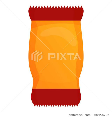 Snack package icon, cartoon style - Stock Illustration [66458796] - PIXTA
