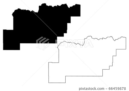 Clark County, Idaho (U.S. county, United States of - Stock Illustration ...