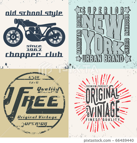 Vintage design print for t-shirt stamp, tee... - Stock Illustration ...