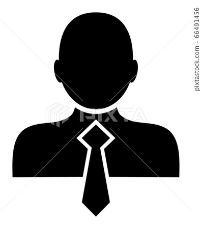 Office Man - Vector Icon Illustration - Stock Illustration [66491456 ...