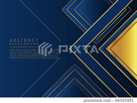 Abstract gold metallic square shape design luxury - Stock Illustration ...