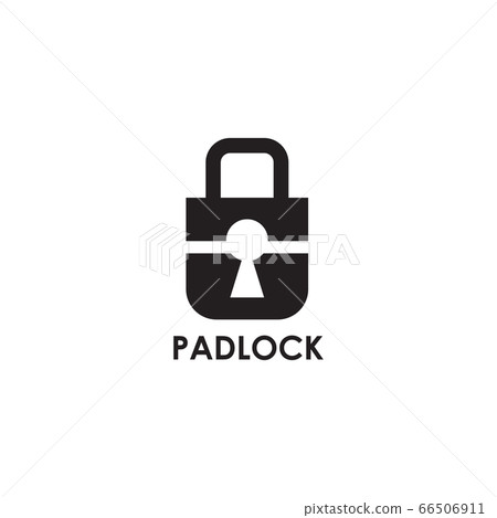 Padlock icon logo design vector template - Stock Illustration [66506911 ...