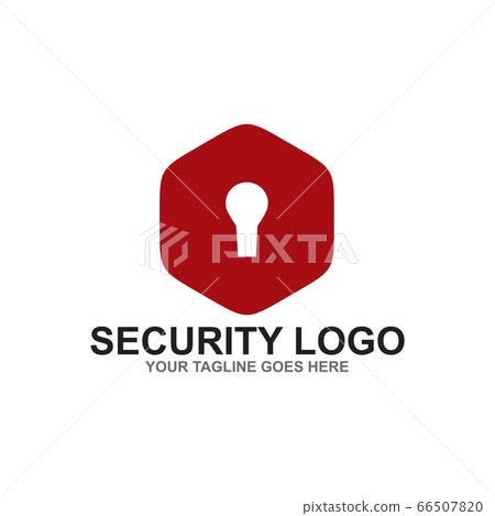 Security management company logo design vector - Stock Illustration ...