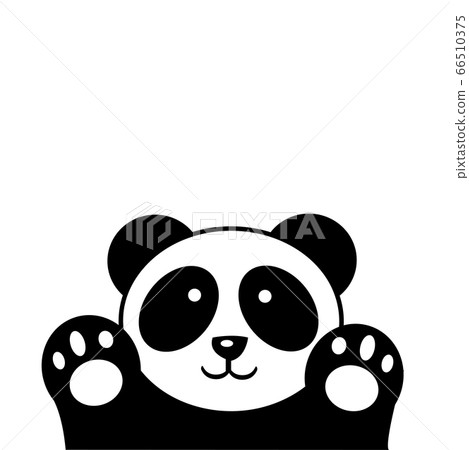 Cute animal panda design - Stock Illustration [66510375] - PIXTA