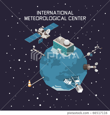 Weather Forecast And Meteorology Concept - Stock Illustration [66517116 ...