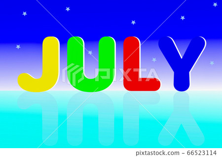 July - Stock Illustration [66523114] - PIXTA