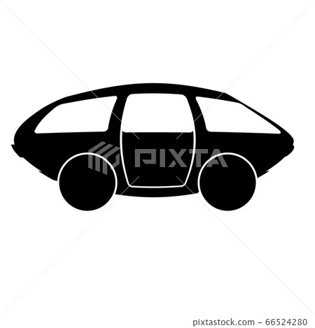 Minibus symbol icon.-插圖素材 [66524280] - PIXTA圖庫
