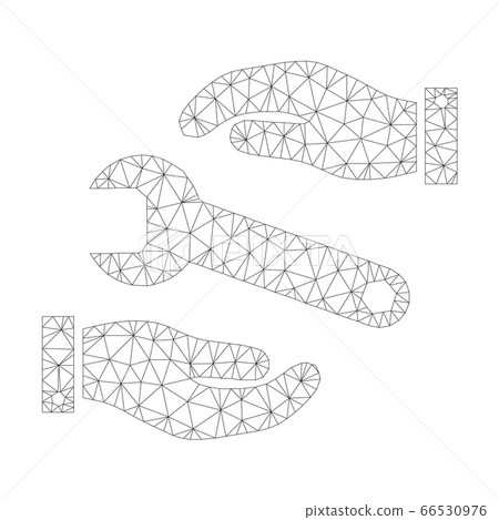 Mesh Vector Service Icon-插圖素材 [66530976] - PIXTA圖庫