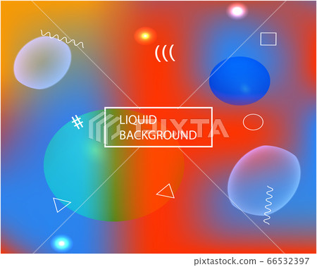 Vibrant dynamic texture template. - Stock Illustration [66532397] - PIXTA