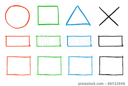 Hand drawn symbols set - Stock Illustration [66532648] - PIXTA
