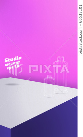 Studio table background.Vector,vivid purple - Stock Illustration ...