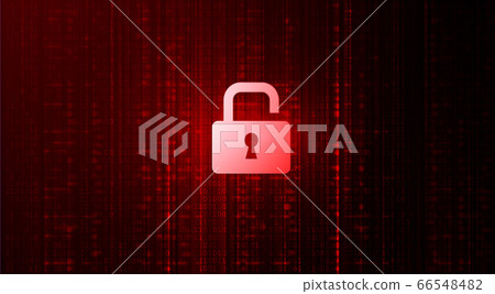 Abstract Vector Red Background. Malware, or... - Stock Illustration ...