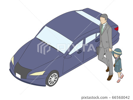 Transfer parent-child car - Stock Illustration [66568042] - PIXTA