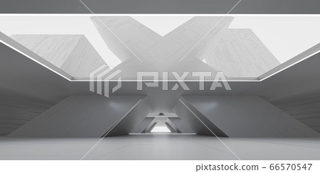 futuristic technology white background 3d... - Stock Illustration ...