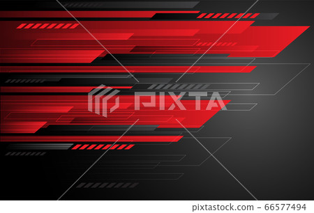 Abstract technology red grey speed stripes on...-插圖素材 [66577494] - PIXTA圖庫