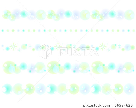 Refreshing pastel color polka dot line material - Stock Illustration ...