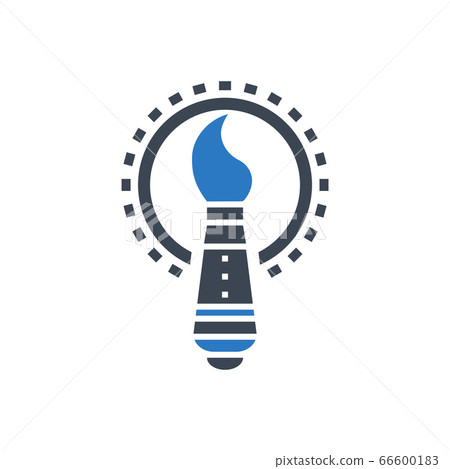 Creative Service Vector Glyph Icon - Stock Illustration [66600183] - PIXTA