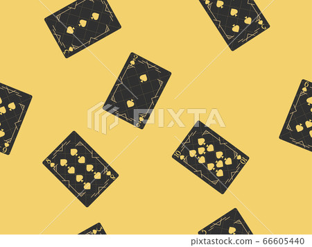 Playing cards seamless pattern. Original design - Stock Illustration ...