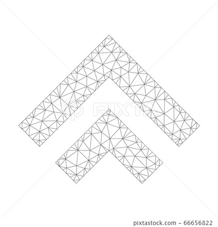 Mesh Vector Shift Up Icon-插圖素材 [66656822] - PIXTA圖庫