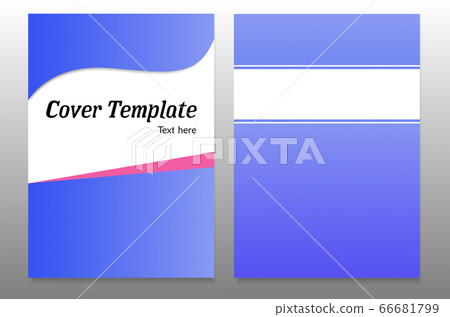 Cover Template A4 sizes - Stock Illustration [66681799] - PIXTA
