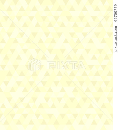 Yellow triangle pattern. Seamless vector - Stock Illustration [66700779 ...