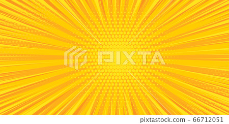Pop art yellow comics book cartoon magazine cover - Stock Illustration ...