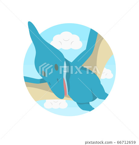 Pteranodon icon - Stock Illustration [66712659] - PIXTA
