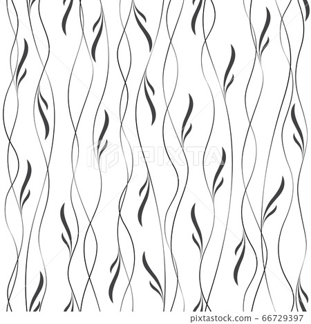 Seamless pattern composed of beautiful curves, - Stock Illustration ...