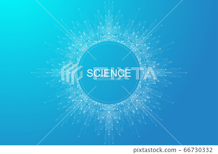 Science information banner template background.... - Stock Illustration ...