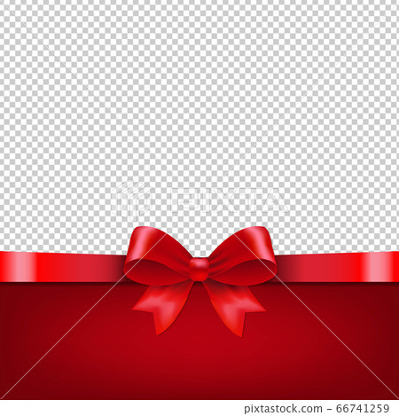 Red Ribbon Isolated Transparent Background - Stock Illustration ...