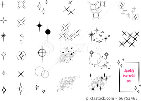 Glitter set 2 - Stock Illustration [66752463] - PIXTA