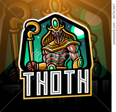 Thoth esport mascot logo - Stock Illustration [66761467] - PIXTA