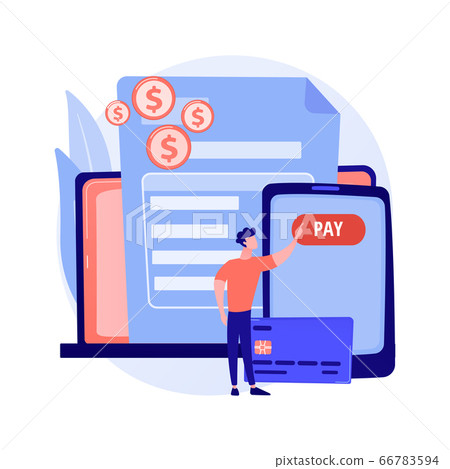 Payment terms vector concept metaphor - Stock Illustration [66783594 ...