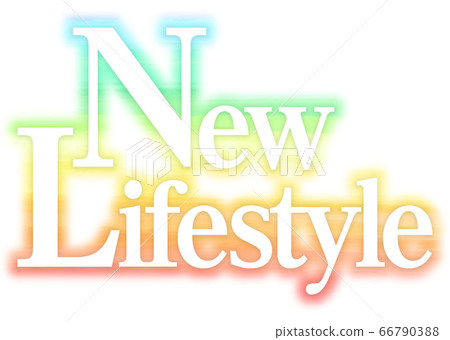 New Lifestyle_rainbow color - Stock Illustration [66790388] - PIXTA