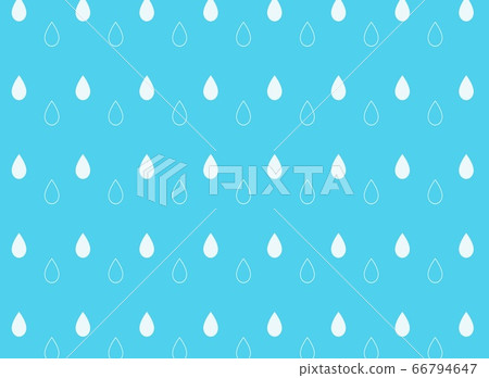 rain drops pattern on blue background. - Stock Illustration [66794647 ...