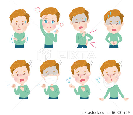 vector, vectors, poor health - Stock Illustration [66801509] - PIXTA