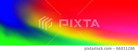 Rainbow color background material - Stock Illustration [66831286] - PIXTA