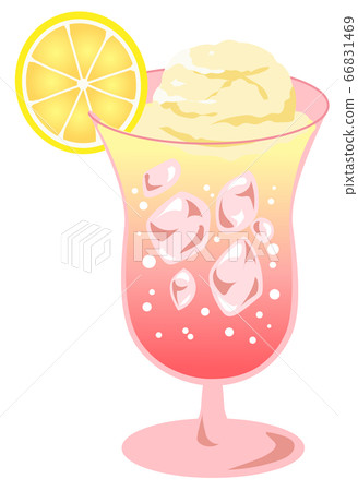 Pink lemonade - Stock Illustration [66831469] - PIXTA